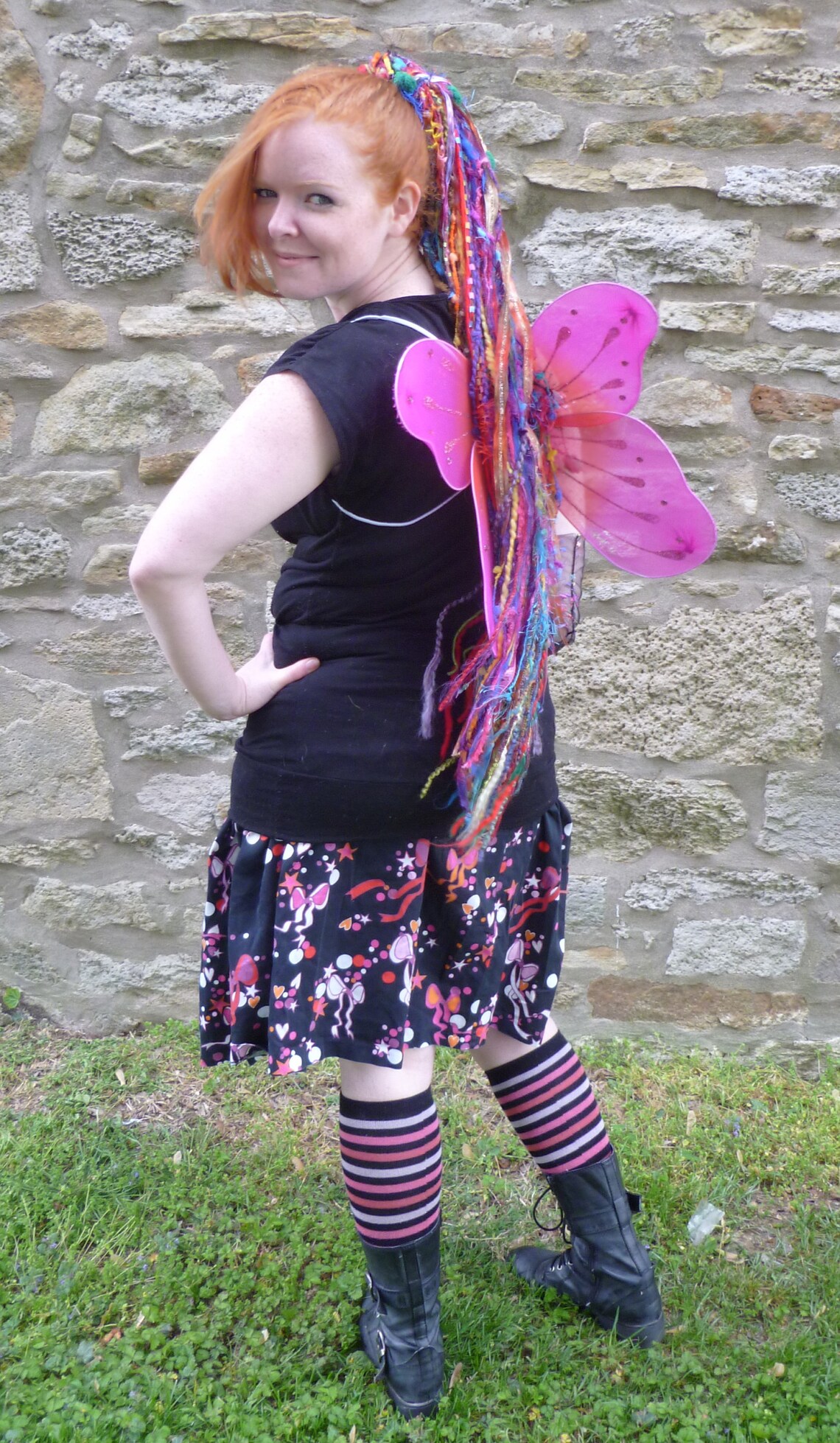 Rainbow Rapunzel Hair Fall - Etsy