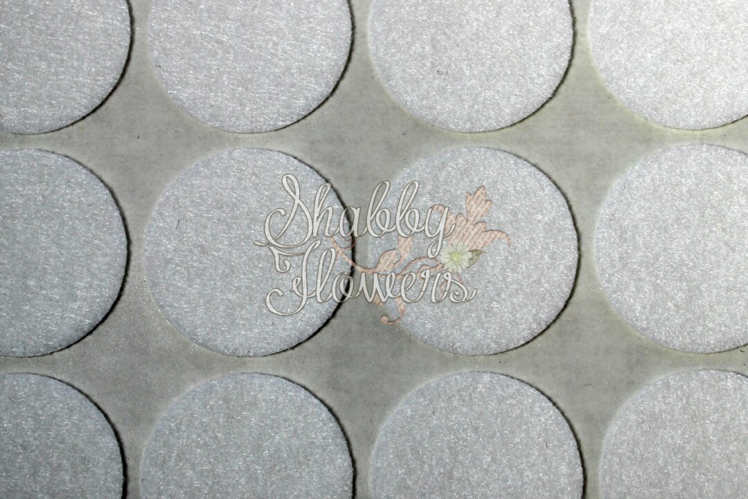 Adhesive Felt Circles Felt Dots 1.5 Inch Felt for Headbands - Etsy
