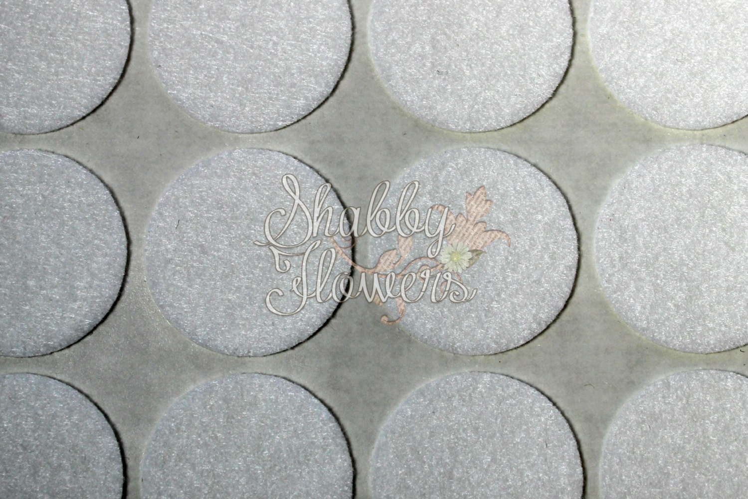 Adhesive Felt Circles felt dots 1.5 inch felt for headbands | Etsy