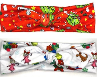 Grinch Headband | Etsy