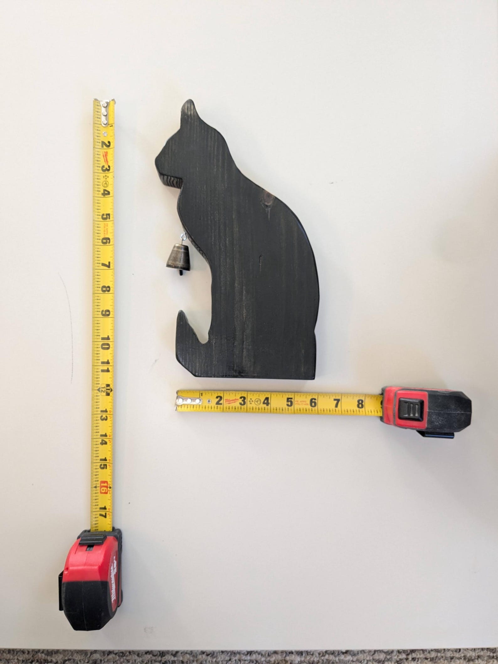 Shou Sugi Ban Cat Fence Decoration: Wood Torched Cat Art - Etsy