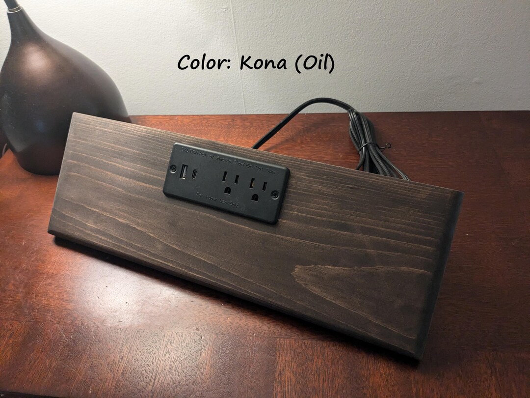 Hidden Table With Charging Outlets, Charging Station With USB, Powered ...