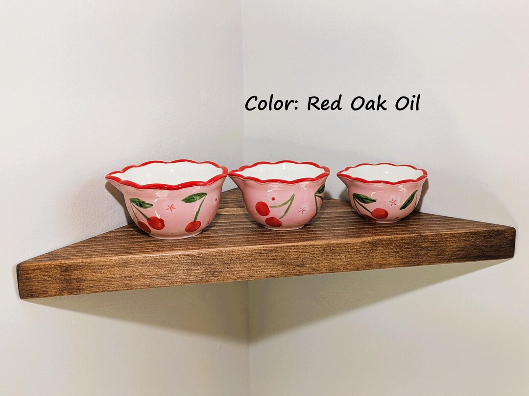 Corner Shelf Triangular Floating Shelf Floating Corner Shelf Kitchen ...