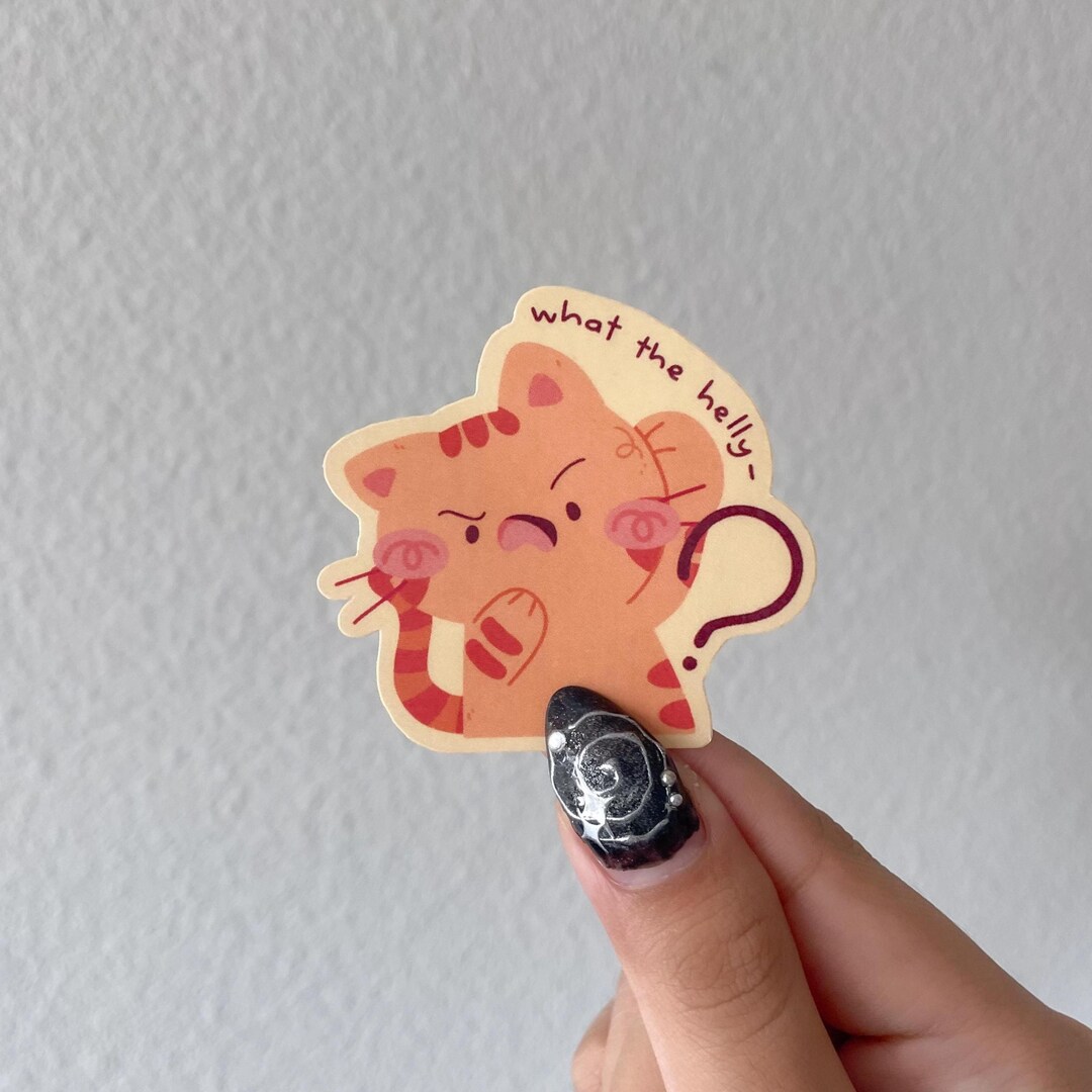 What the Helly? Die Cut Sticker - Etsy