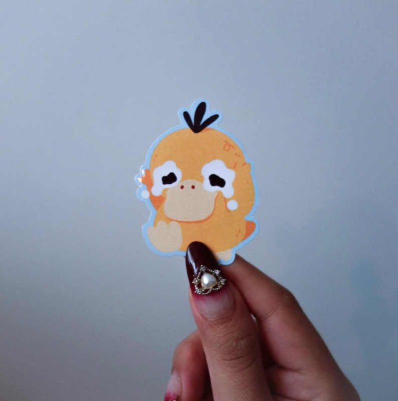 Psyduck Die Cut Sticker - Etsy