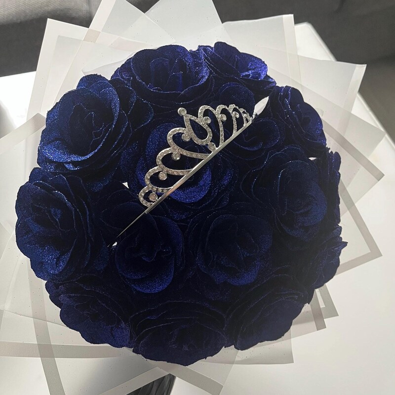Glitter Roses Bouquet - Etsy UK