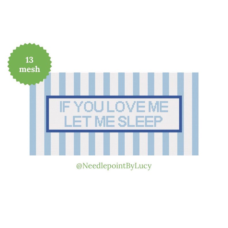 Needlepoint Pillow Sayings Downloadable Chart PDF (14 X 7 Inches on 13 ...