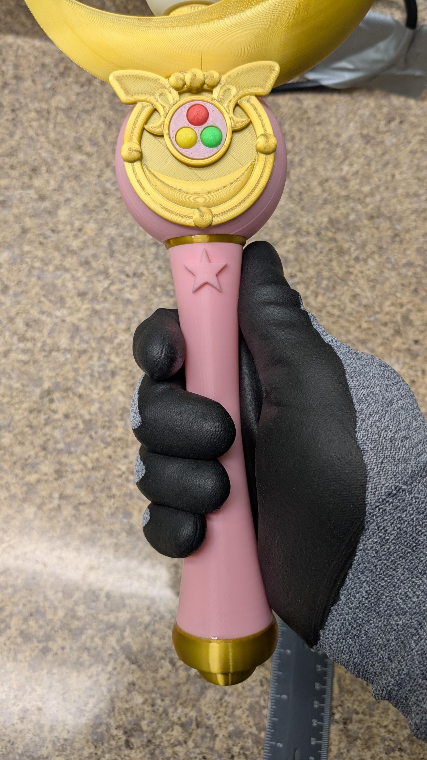 Sailor Moon's Moon Stick Wand - Etsy