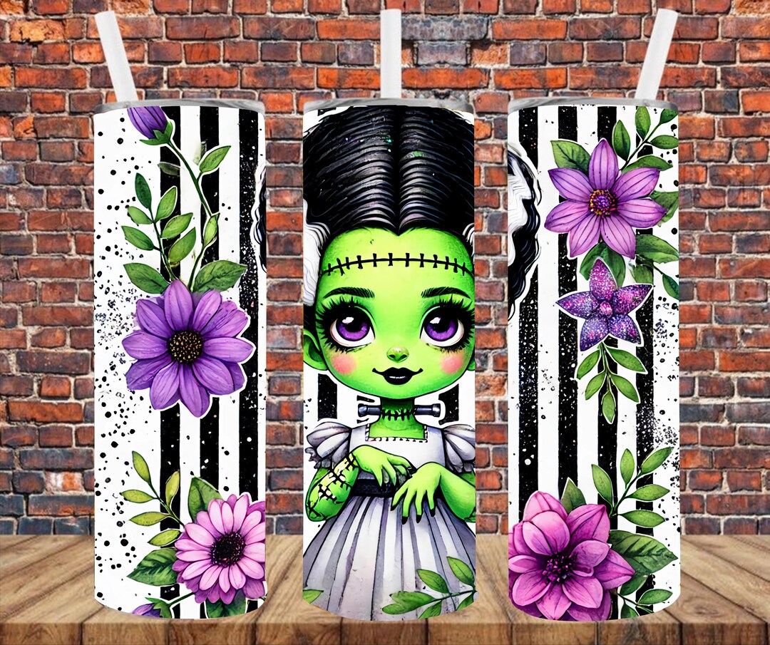 Bride of Frankenstein - Tumbler Wrap - Sublimation Transfers - Etsy