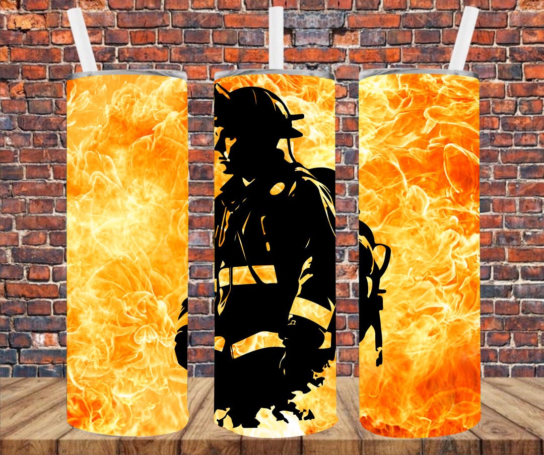 Firefighter - Tumbler Wrap Sublimation Transfers - Etsy
