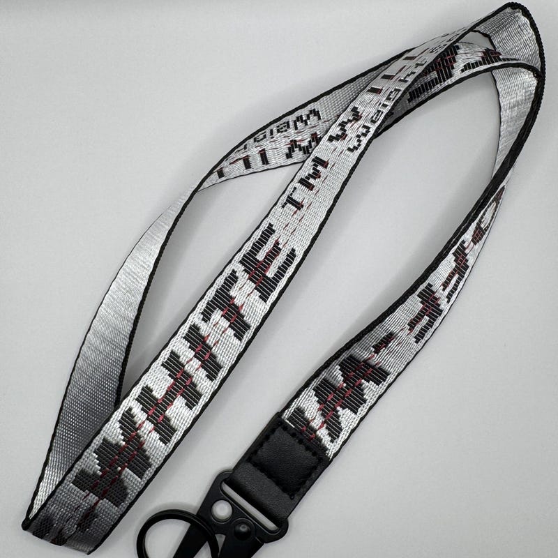 Off White Lanyard - Etsy