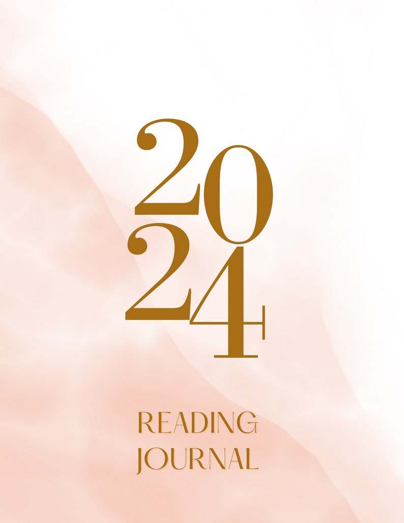2024 Digital or Printable Reading/book Journal, Reading Log, Book ...