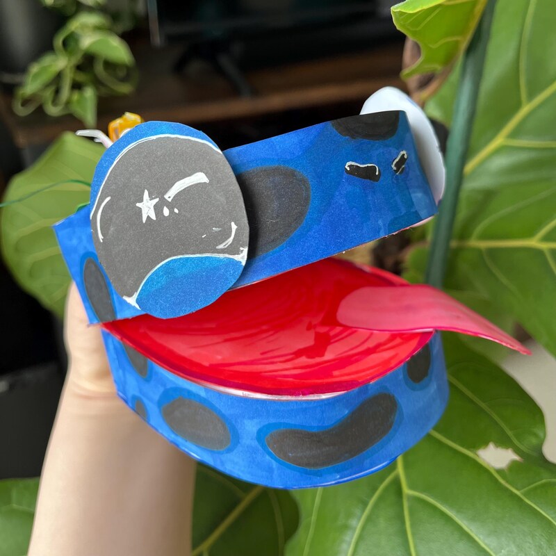 Dragon Puppet Paper - Etsy