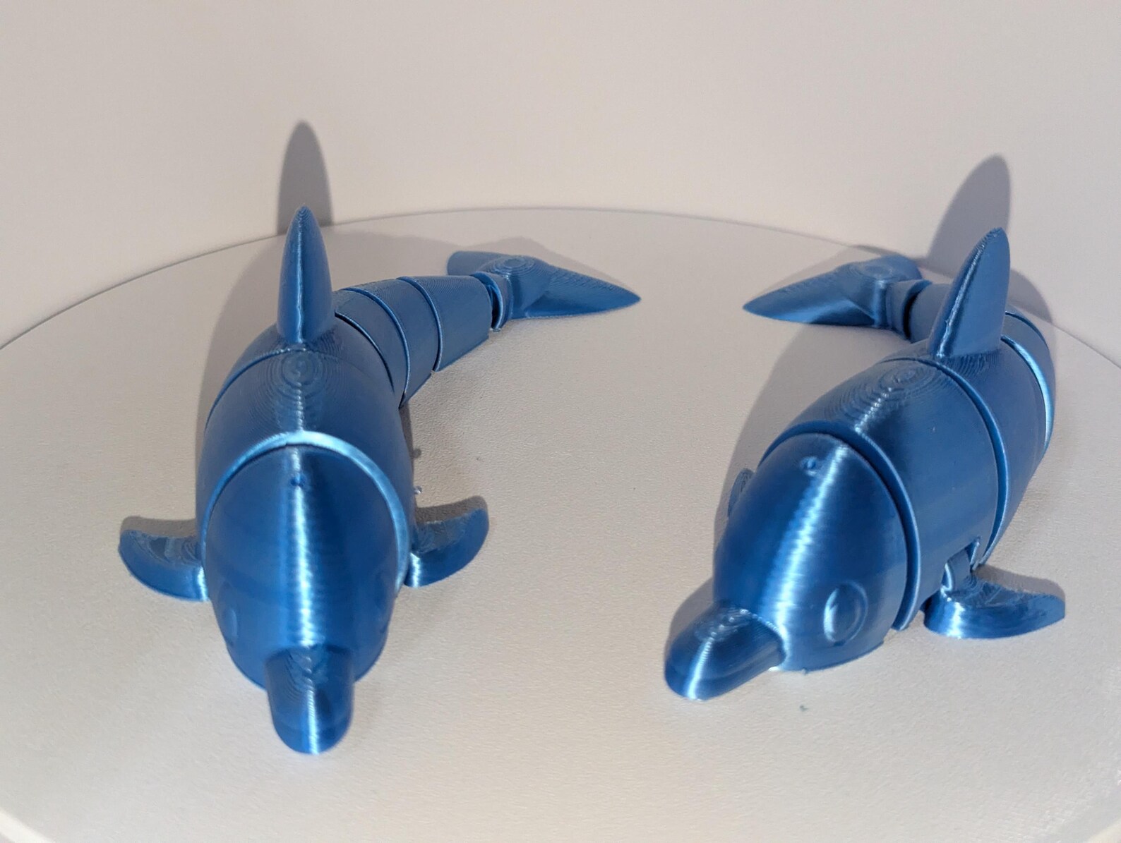 Dolphin Hammerhead Shark Articulated 3D Printed Flexible Fidget Ocean ...