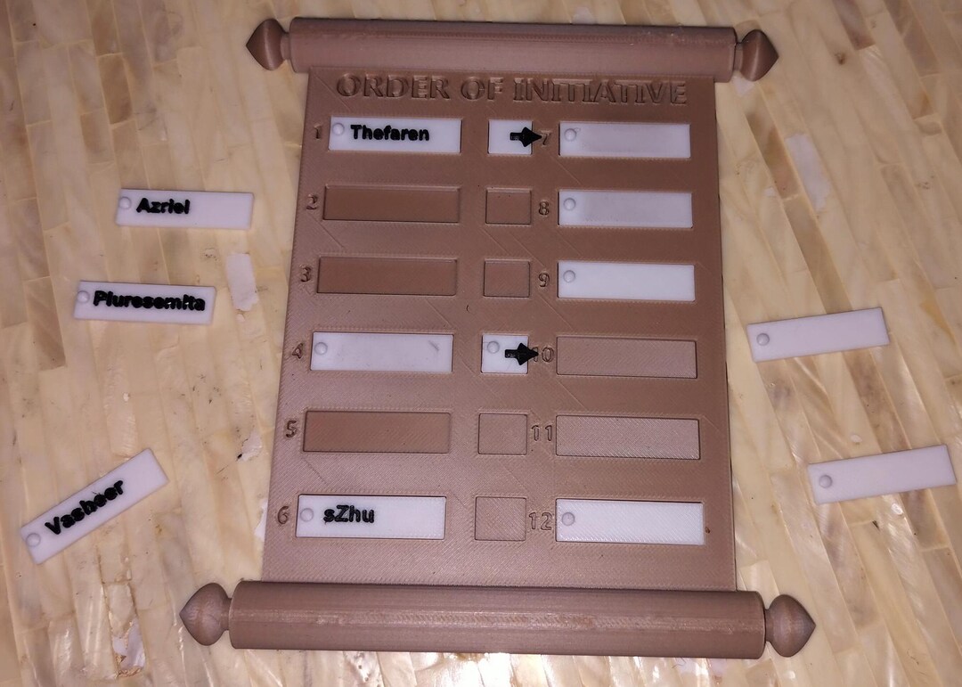 Customizable Combat Tracker Dungeons and Dragons Initiative Tracker for ...