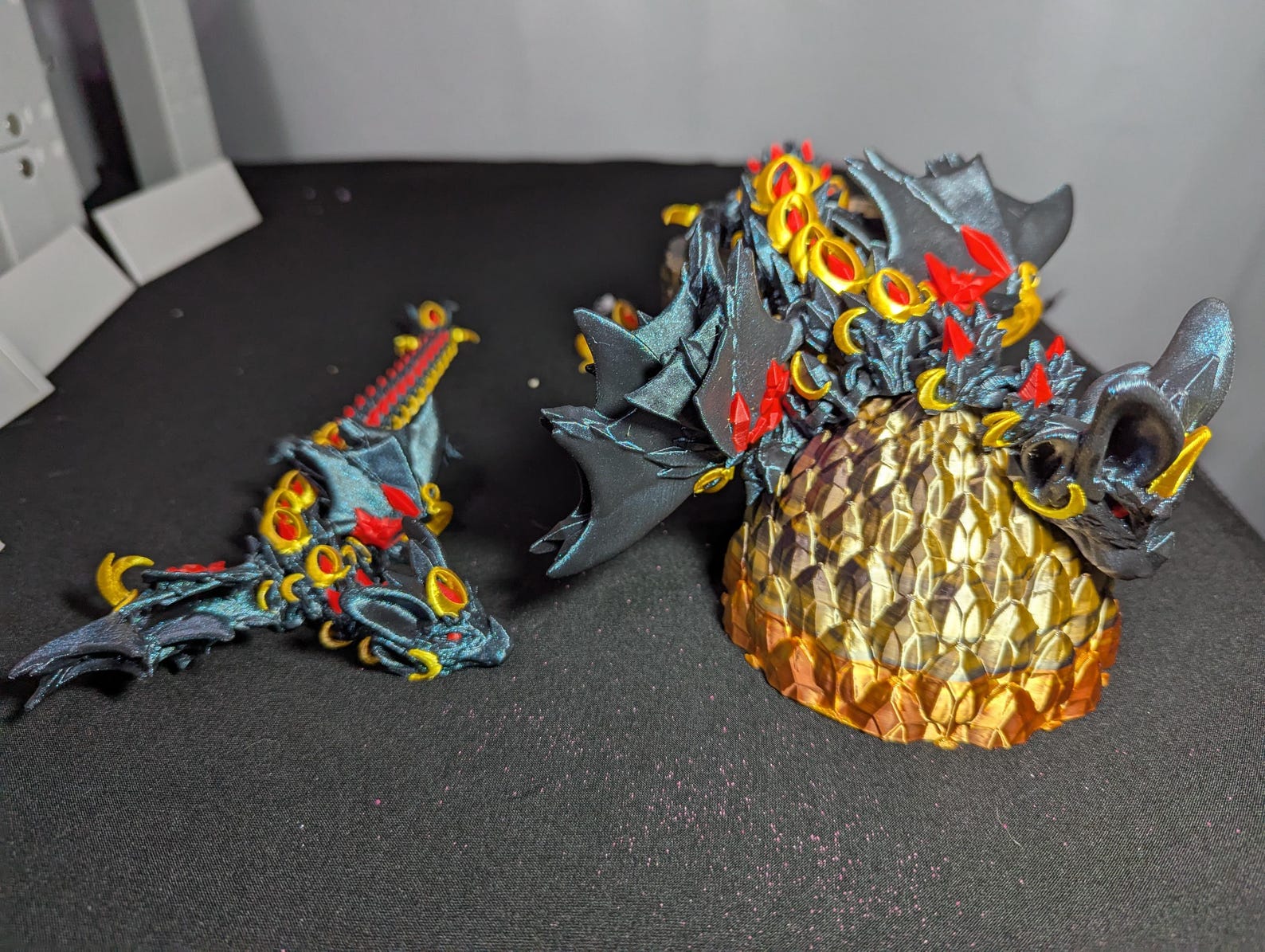 Nightwing Dragon Articulated 3D Printed Fantasy Bat Fidget Toy Multi ...