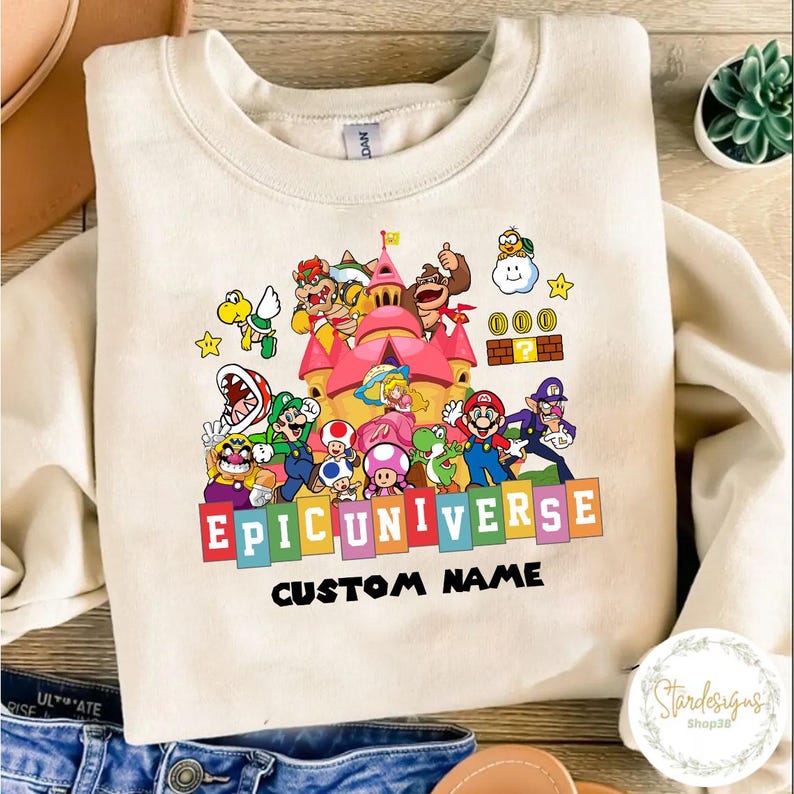 Epic Universe Family Shirts, Custom Epic Universe Shirt, Universal Epic ...