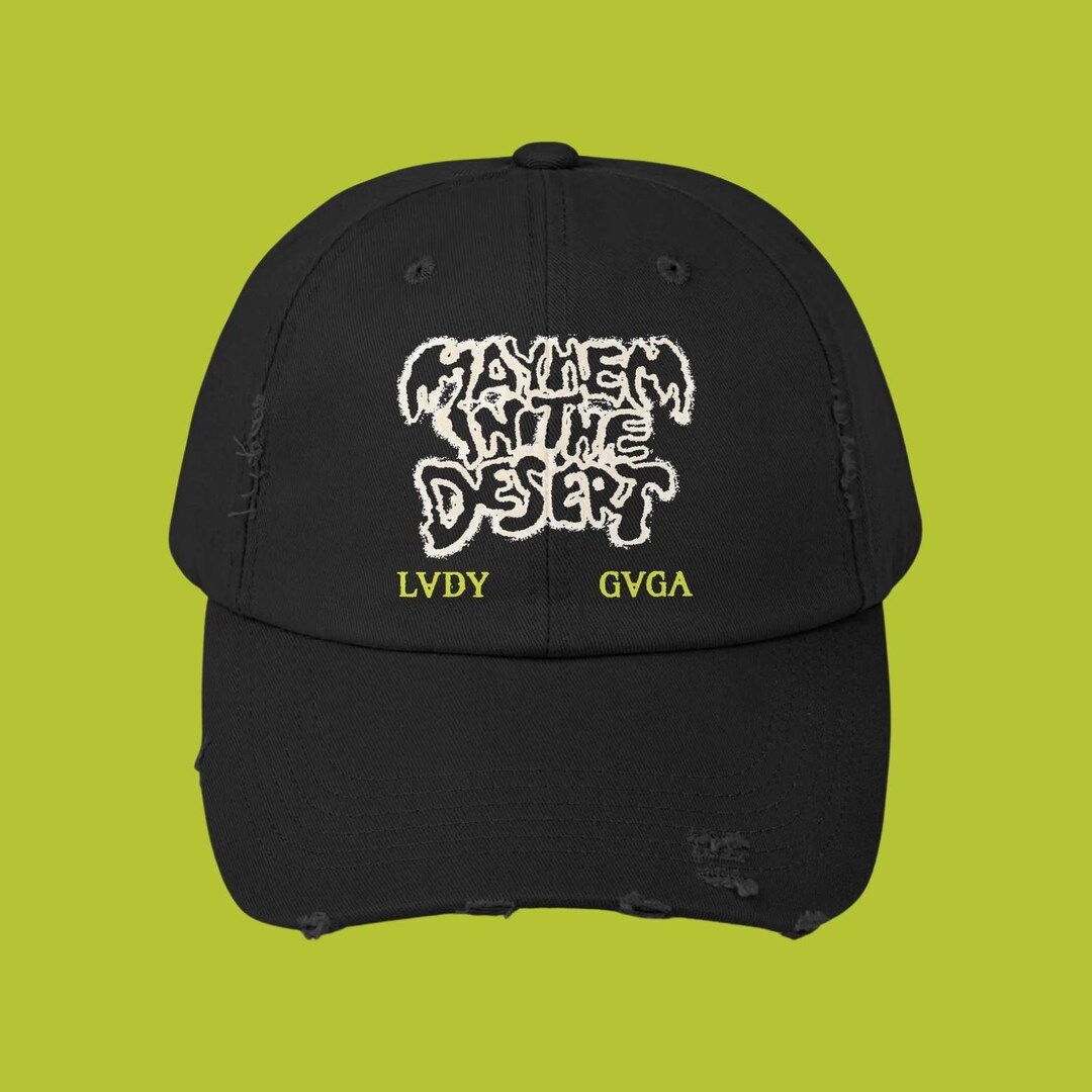 Mayhem in the Desert Distressed Cap: Trendy Streetwear Hat - Etsy