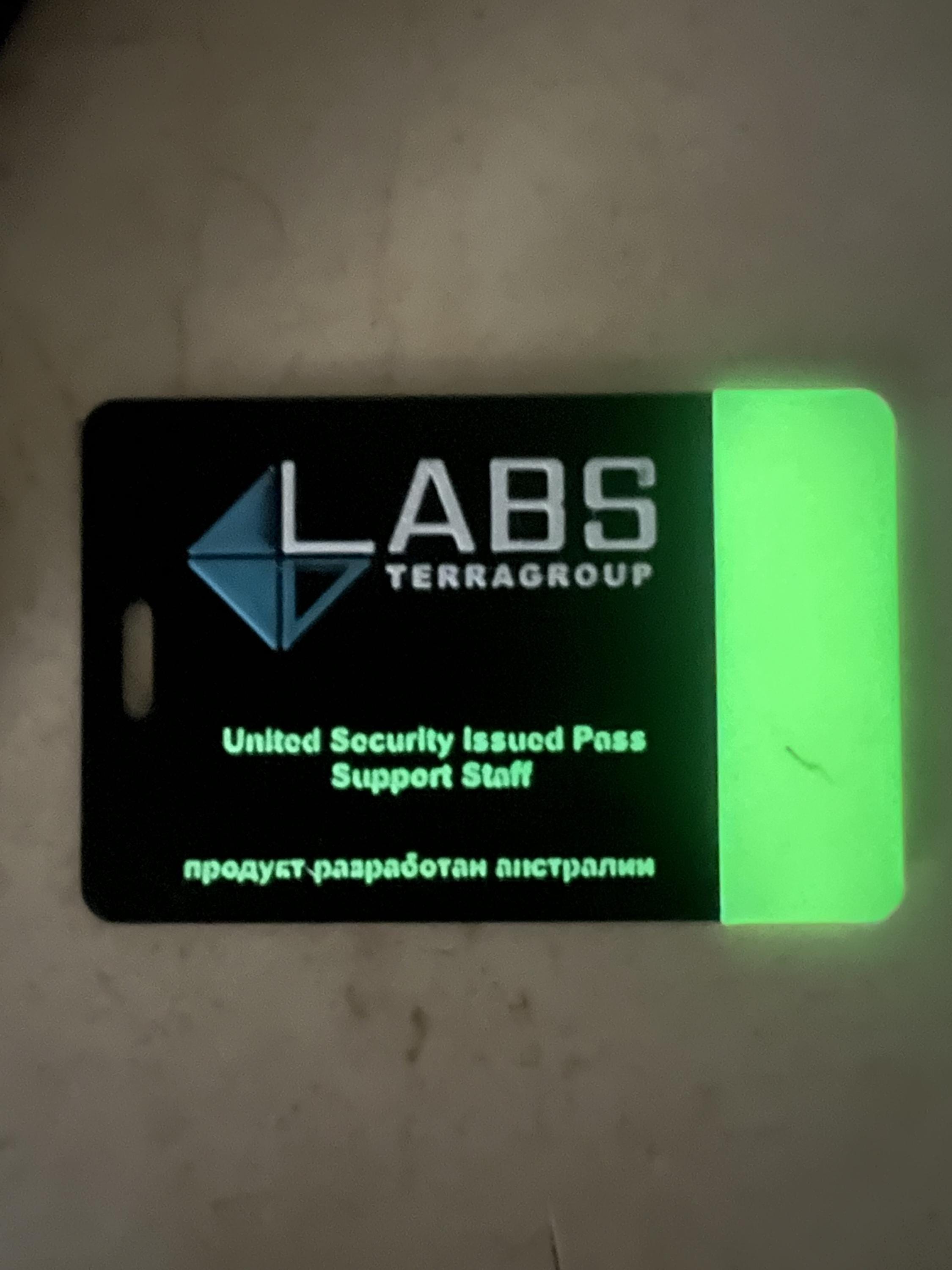 Escape From Tarkov Labs Keycards - Etsy