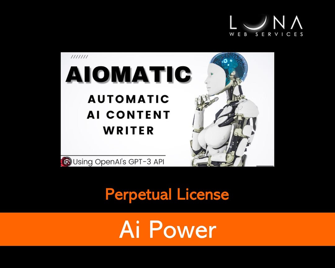 Aiomatic Automatic Ai Content Writer Wordpress Plugin - V2.3.9 - Etsy