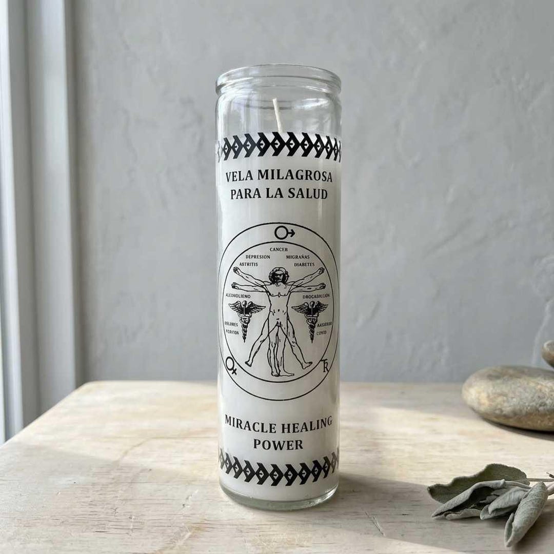 Miracle Healing Prayer Candle for Health Recovery | Spiritual Balance ...
