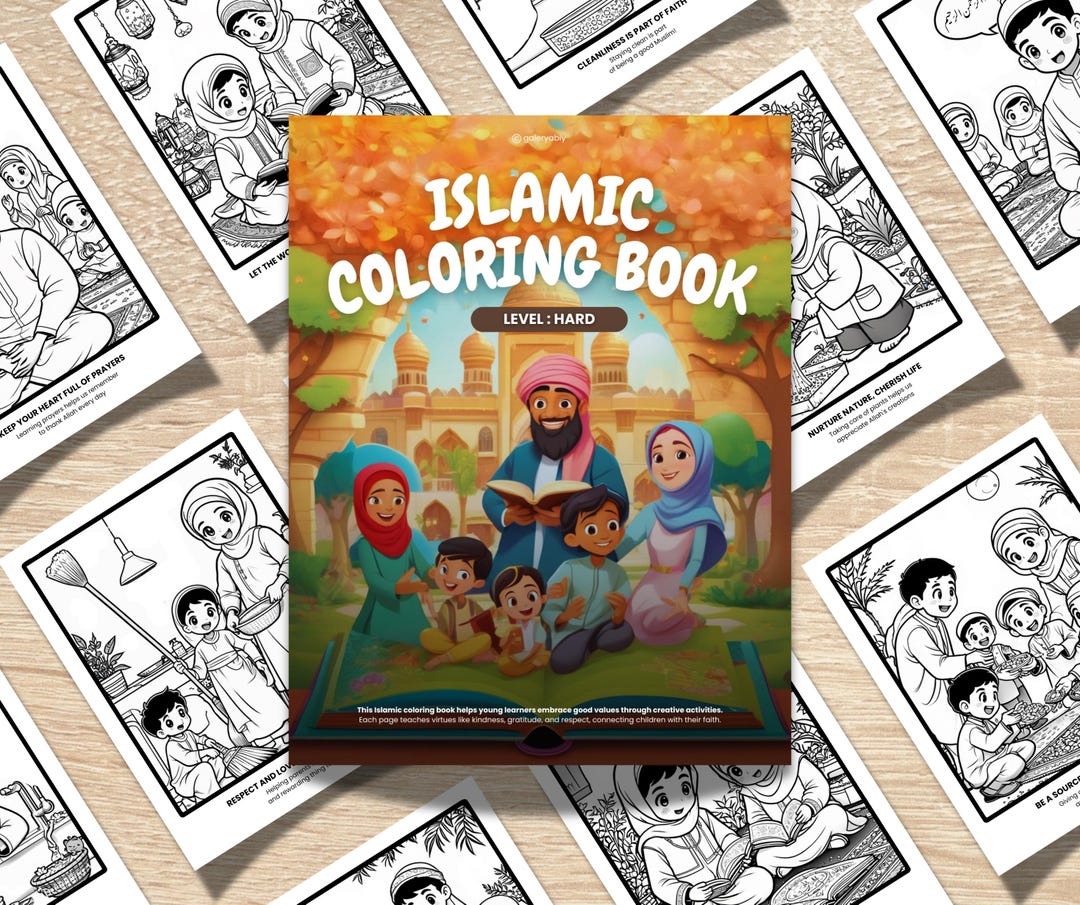 Islamic Coloring Page | Ramadan Printable for Kids | Fun Islamic ...