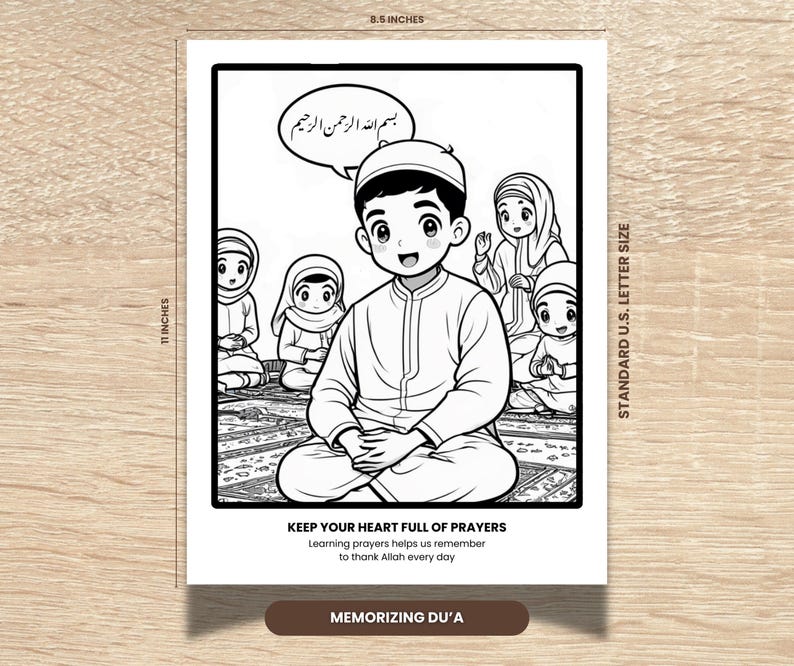 Islamic Coloring Page | Ramadan Printable for Kids | Fun Islamic ...