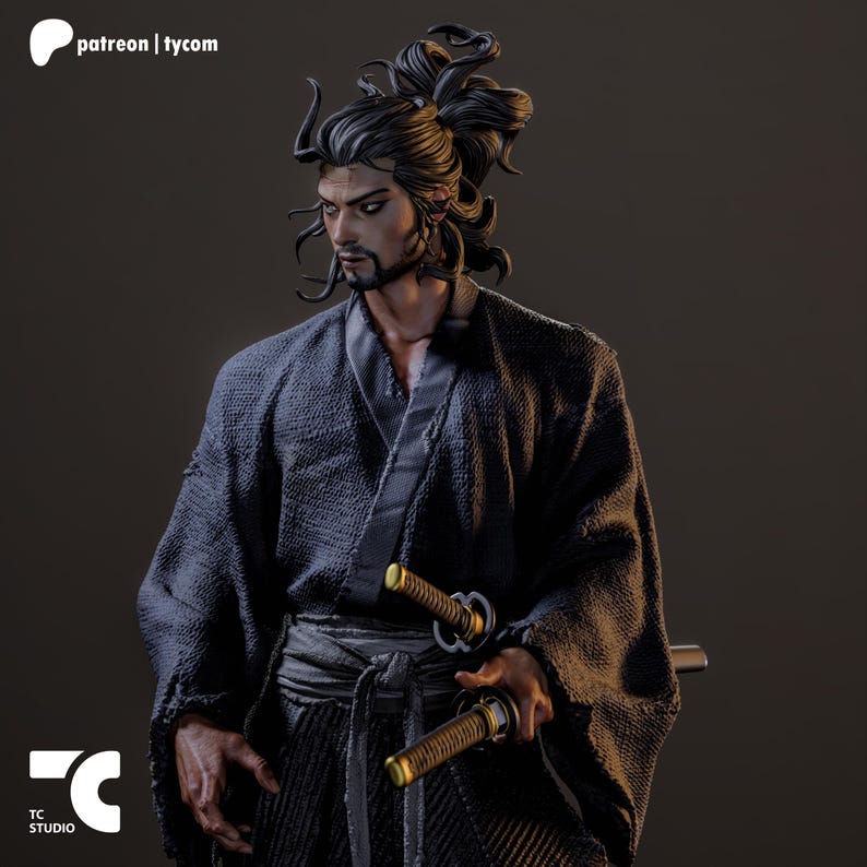 MUSASHI STL - Etsy