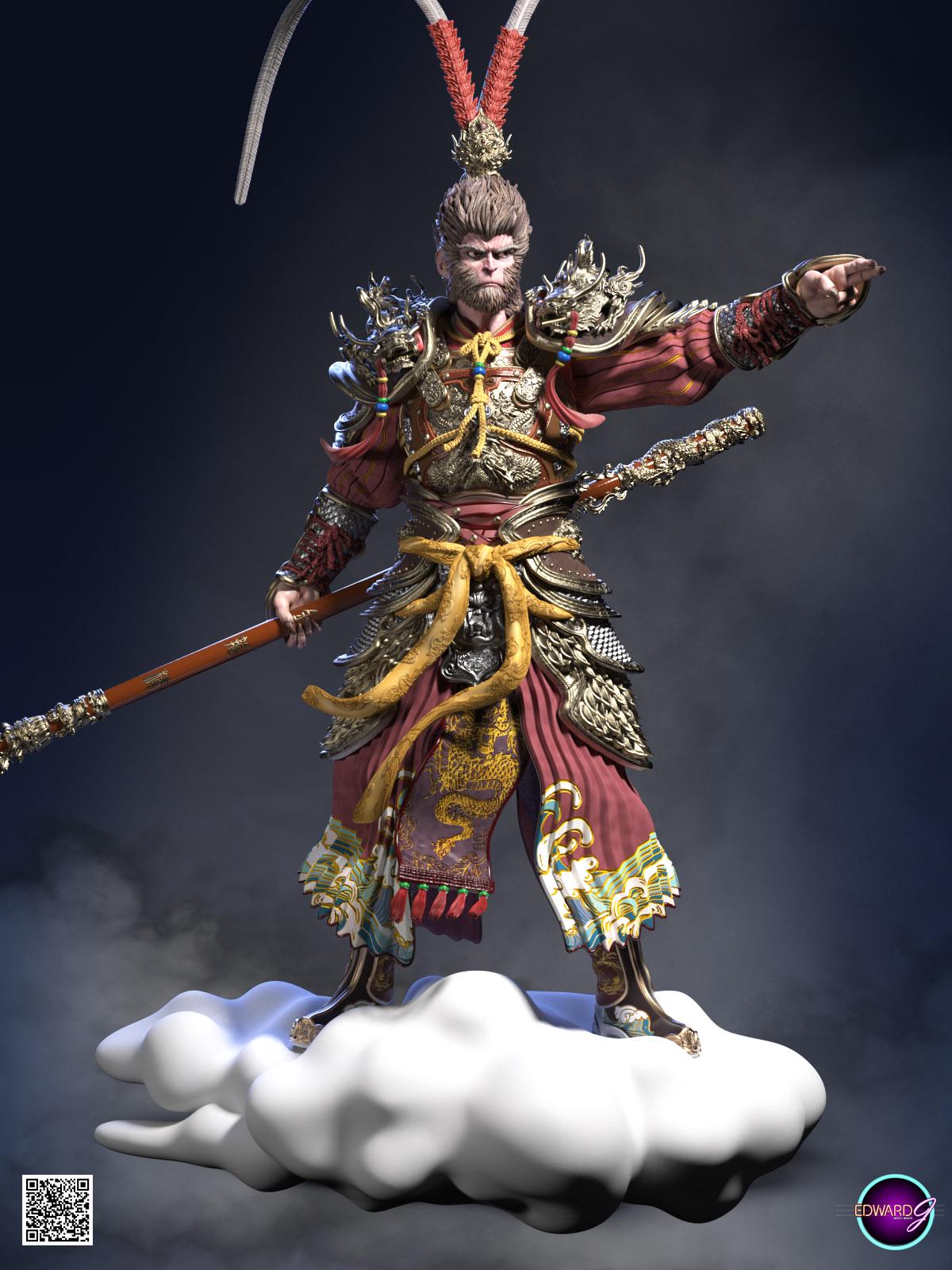 Wukong Stl 3d - Etsy