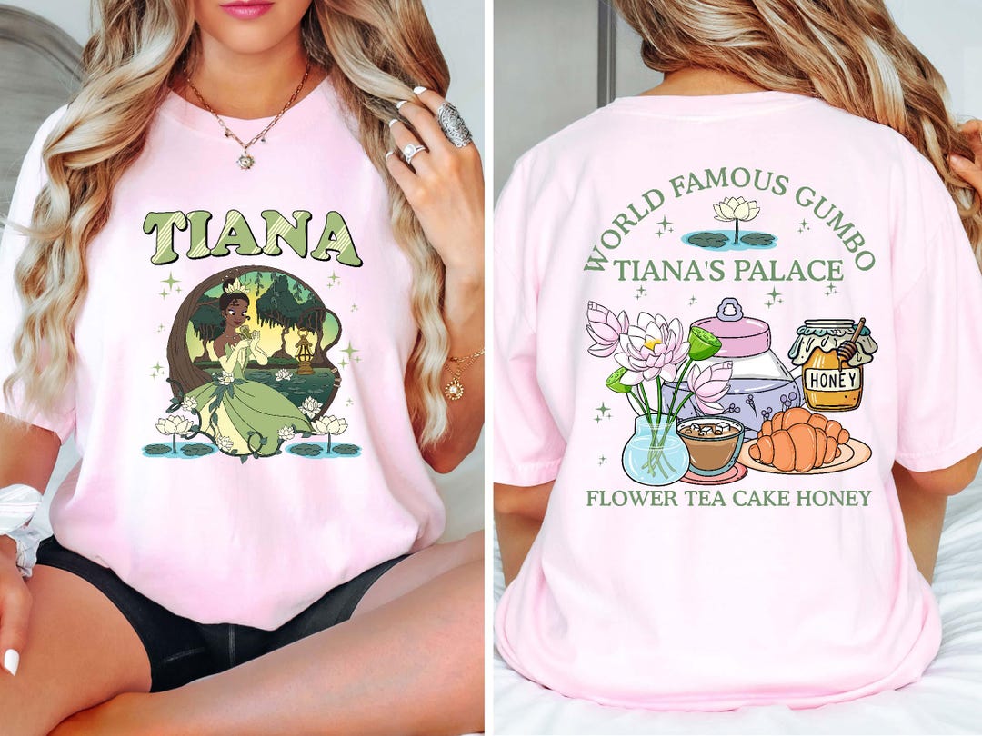 Princess Tiana Shirt, Disney's Place, Comfort Colors Tee - Etsy
