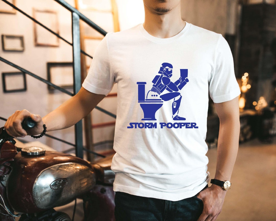 Storm Pooper Shirt, Dark Side Shirt, Star Wars Funny Shirt, Galaxy Wars ...