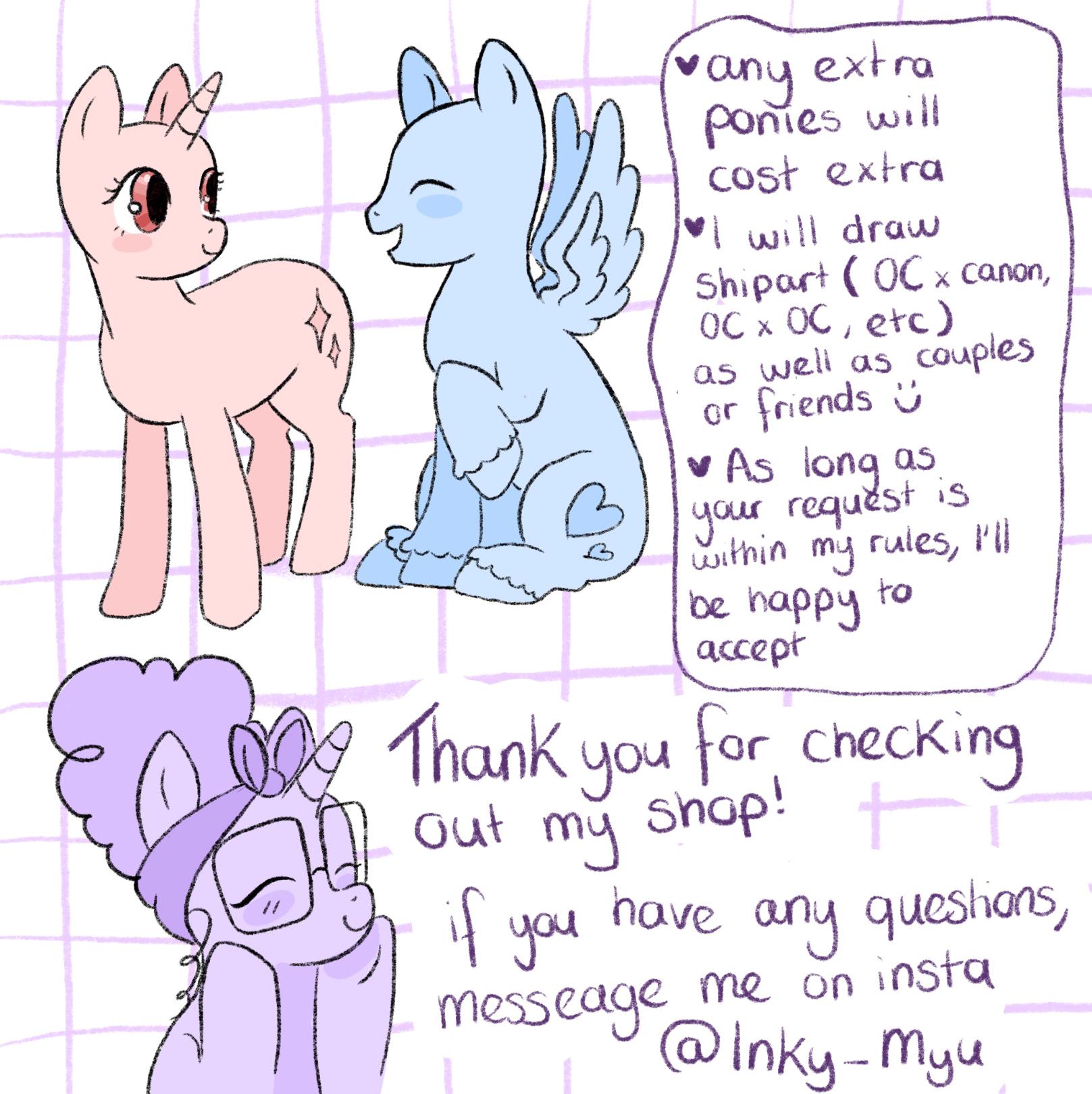 My Little Pony (MLP) Character Designs - Etsy