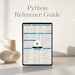 Python Cheat Sheet | Python Reference Guide | Computer Science Learning ...