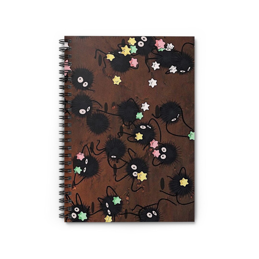 Studio Ghibli Spirited Away Ruled Spiral Notebook, Cute Notebook for ...