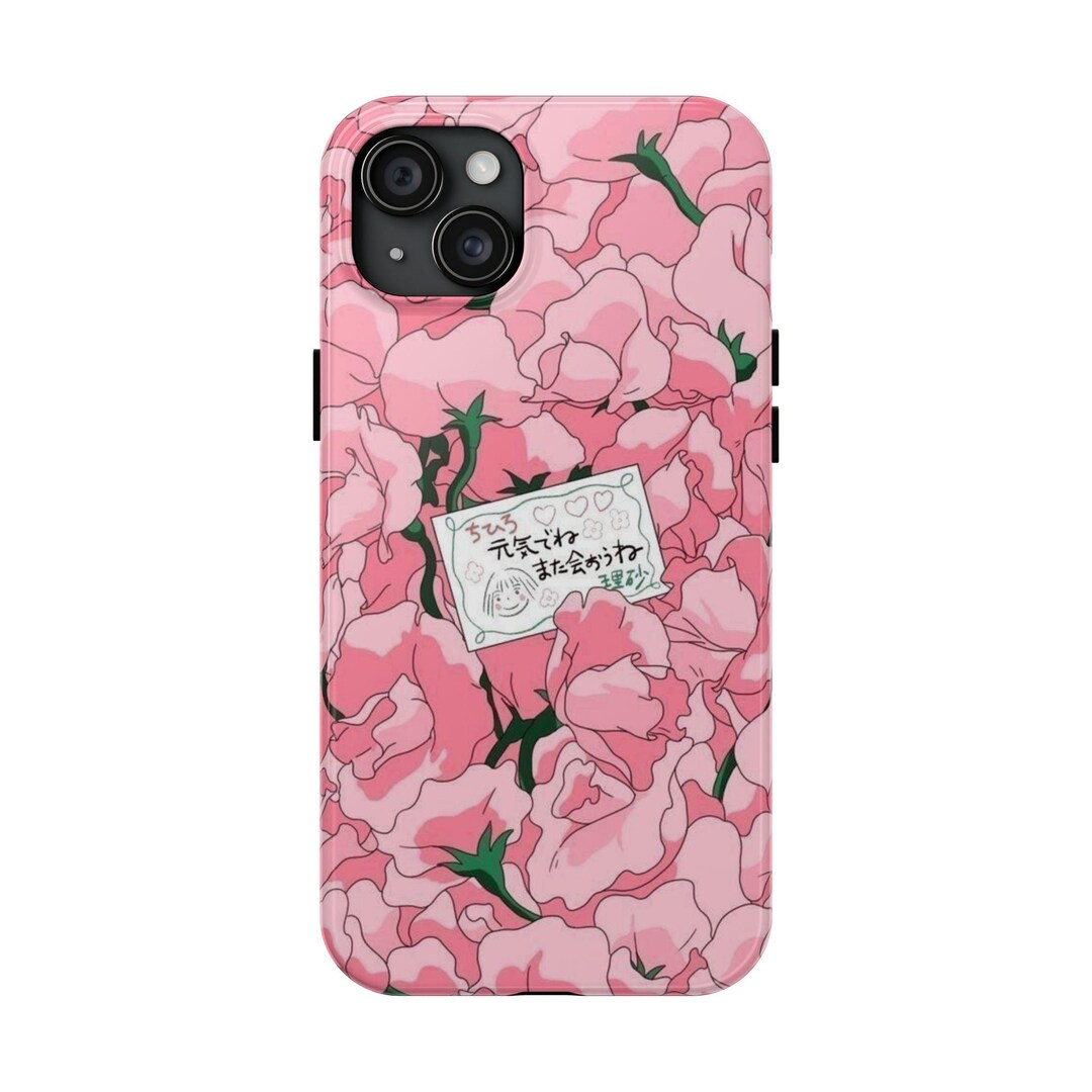 Studio Ghibli Spirited Away Flower Phone Case Cute Chihiro Design ...