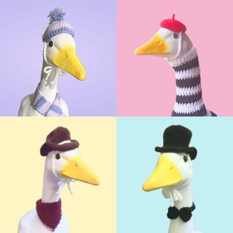 Pattern- Porch Goose Hats - Etsy
