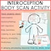 Interoception Body Scan Activity - Etsy Canada