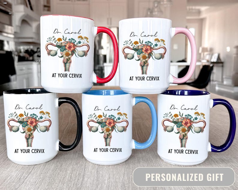 Personalized OBGYN Mug, at Your Cervix Mug, Funny OBGYN Gift, Delivery ...