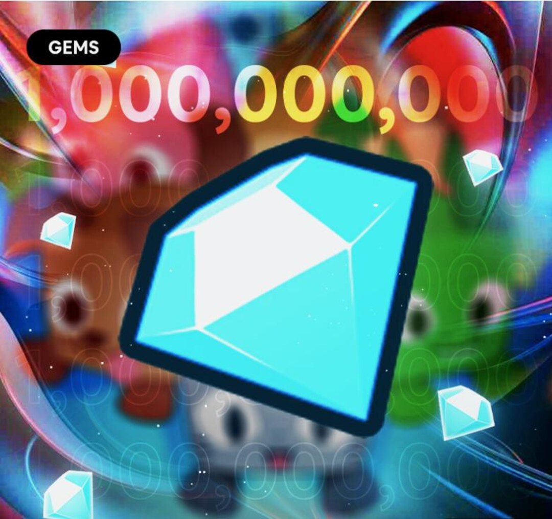 1 BILLION Gems/pet Sim 99(cheap/fast Delivery) - Etsy