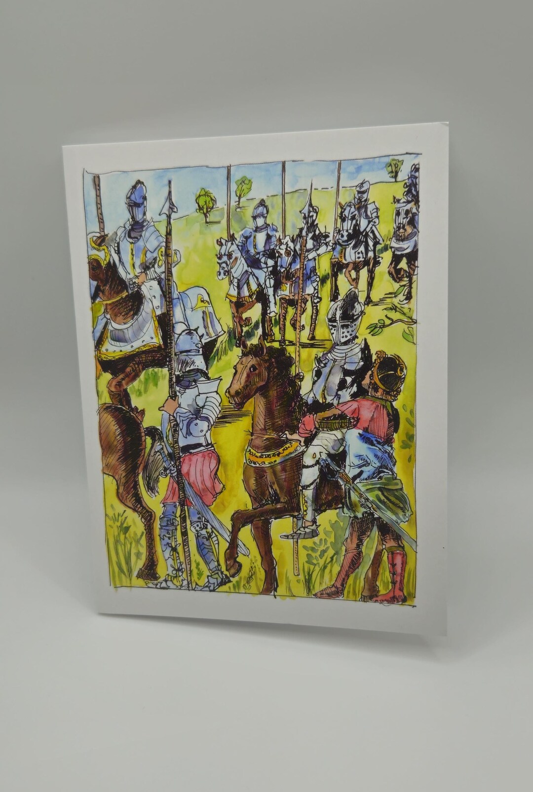Knights Greeting Cards - Etsy