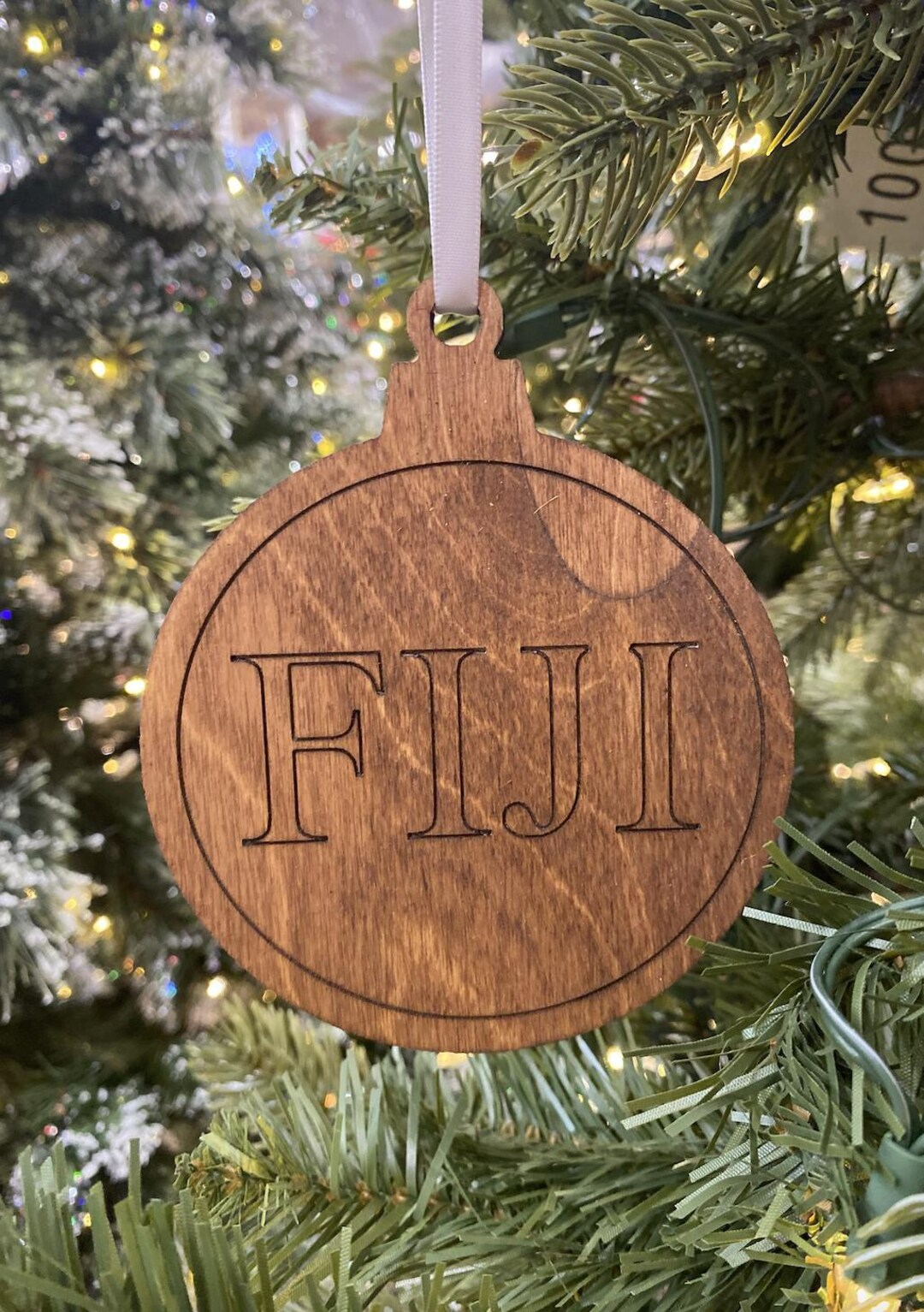 FIJI (ΦΓΔ) Christmas Ornaments | College Fraternity Holiday Décor ...