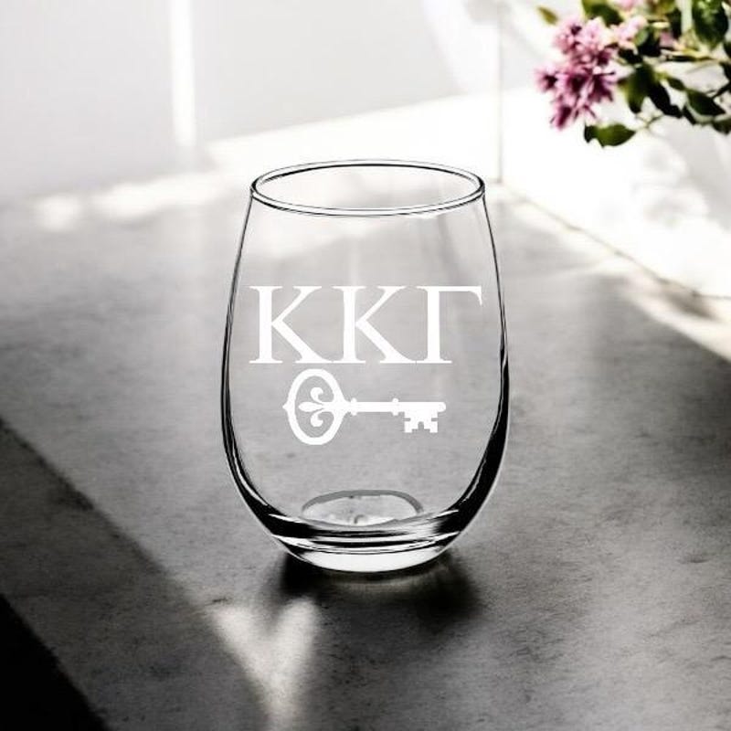 Kappa Wine Glasses - Etsy