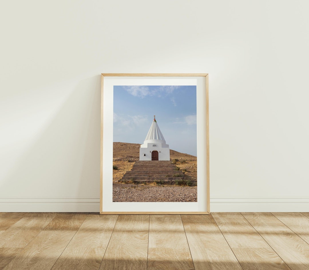 Yazidi Church Photography, Vertical Photo, Colour Wall Art, Iraq Fine ...