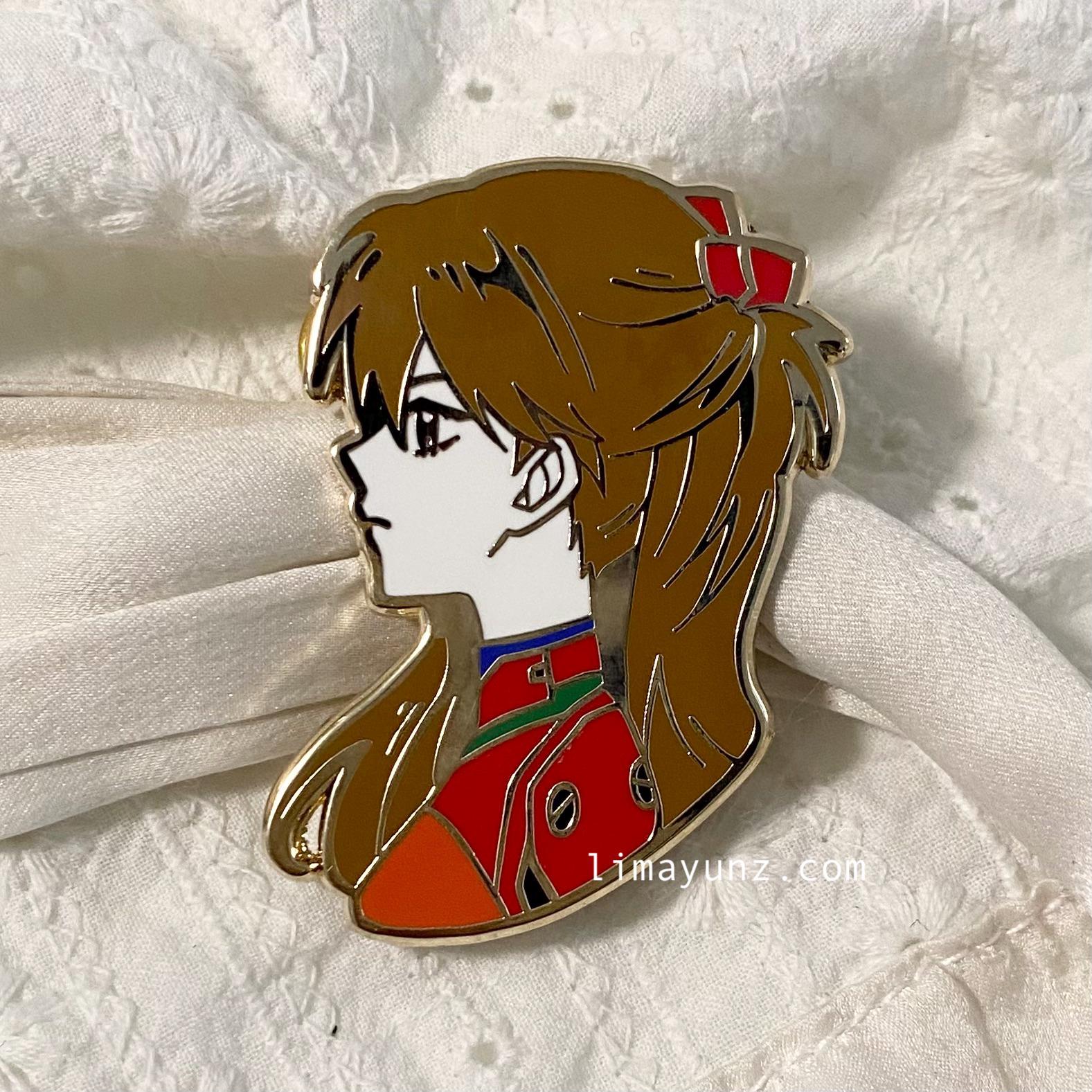 EVANGELION | Shinji, Kaworu, Rei, Asuka, Misato | Enamel Pins - Etsy