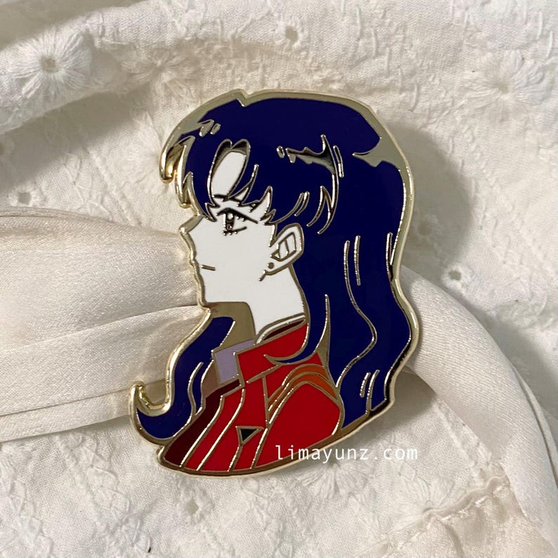 EVANGELION | Shinji, Kaworu, Rei, Asuka, Misato | Enamel Pins - Etsy