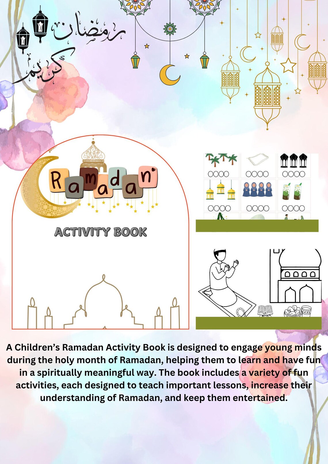 Ramadan Activity Book - Etsy