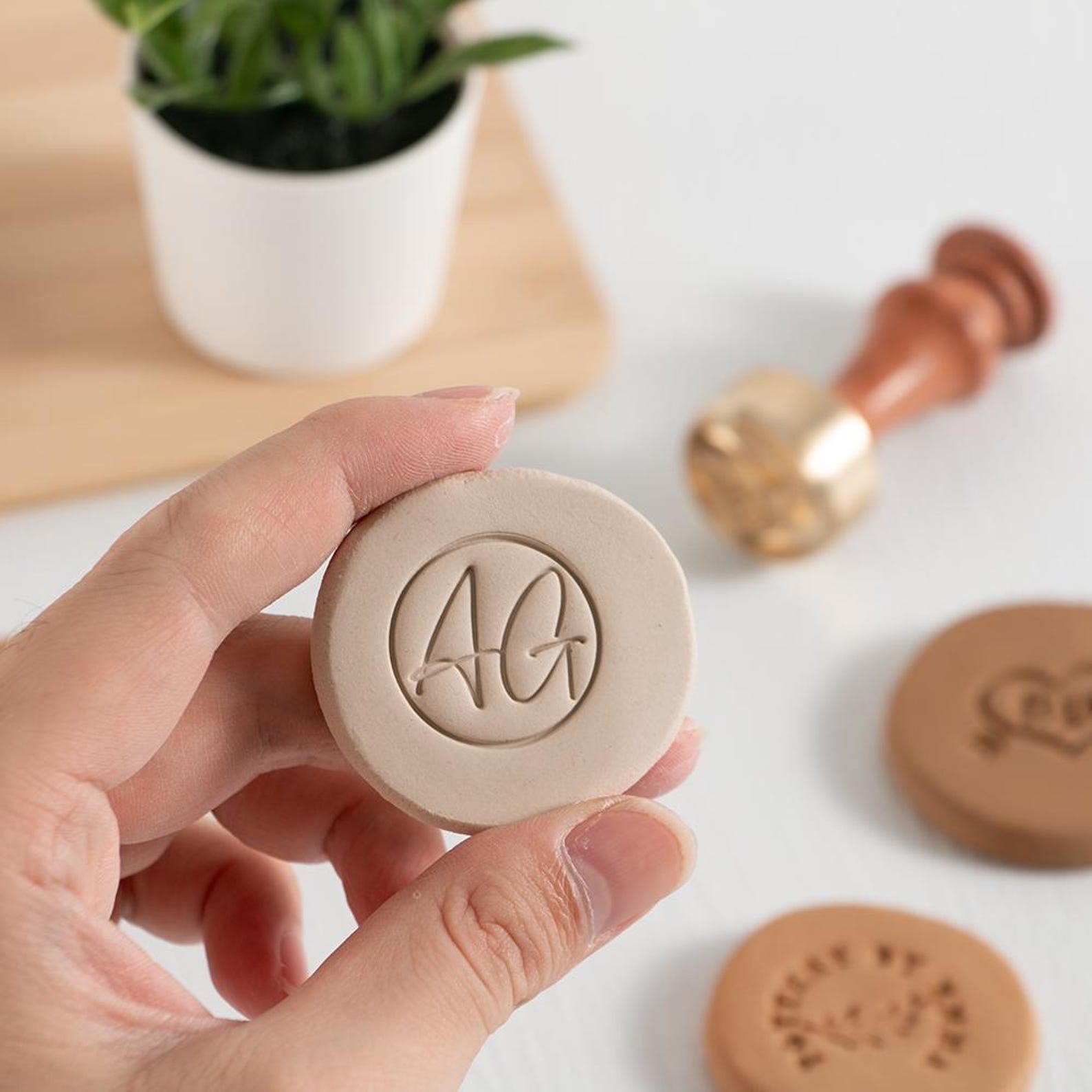 Clay Signature Custom/custom Pottery Stamp/custom Clay Stamp/custom ...