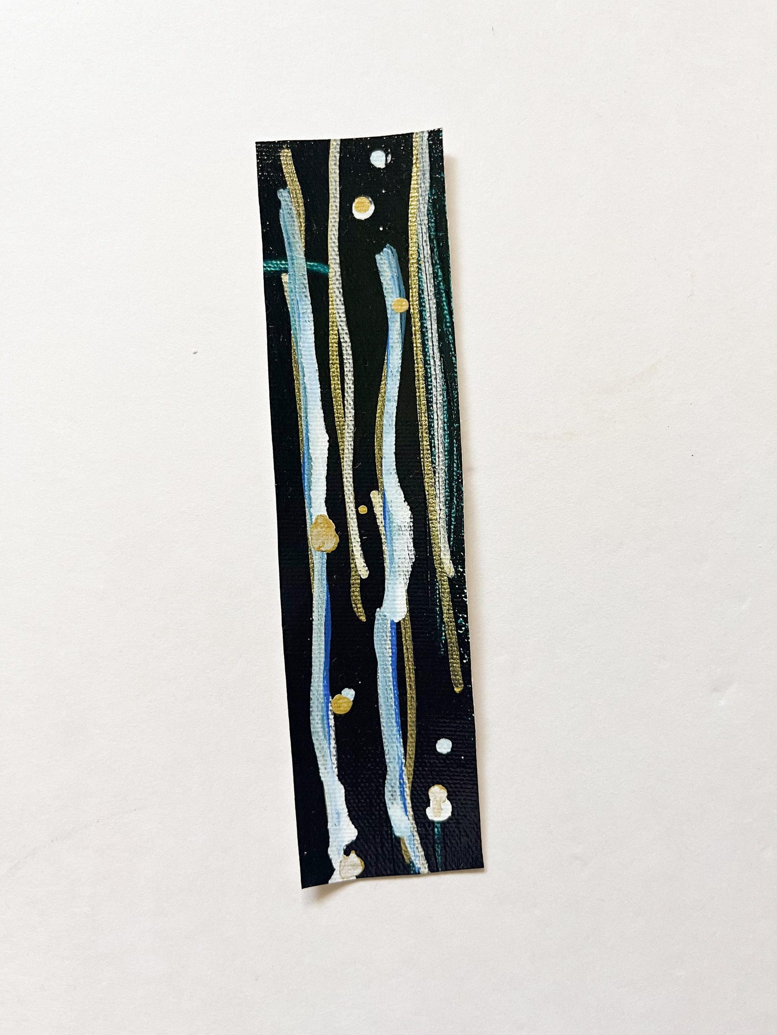 Repurposed Original Art Bookmarks - Upcycled, Artist, One of a Kind ...