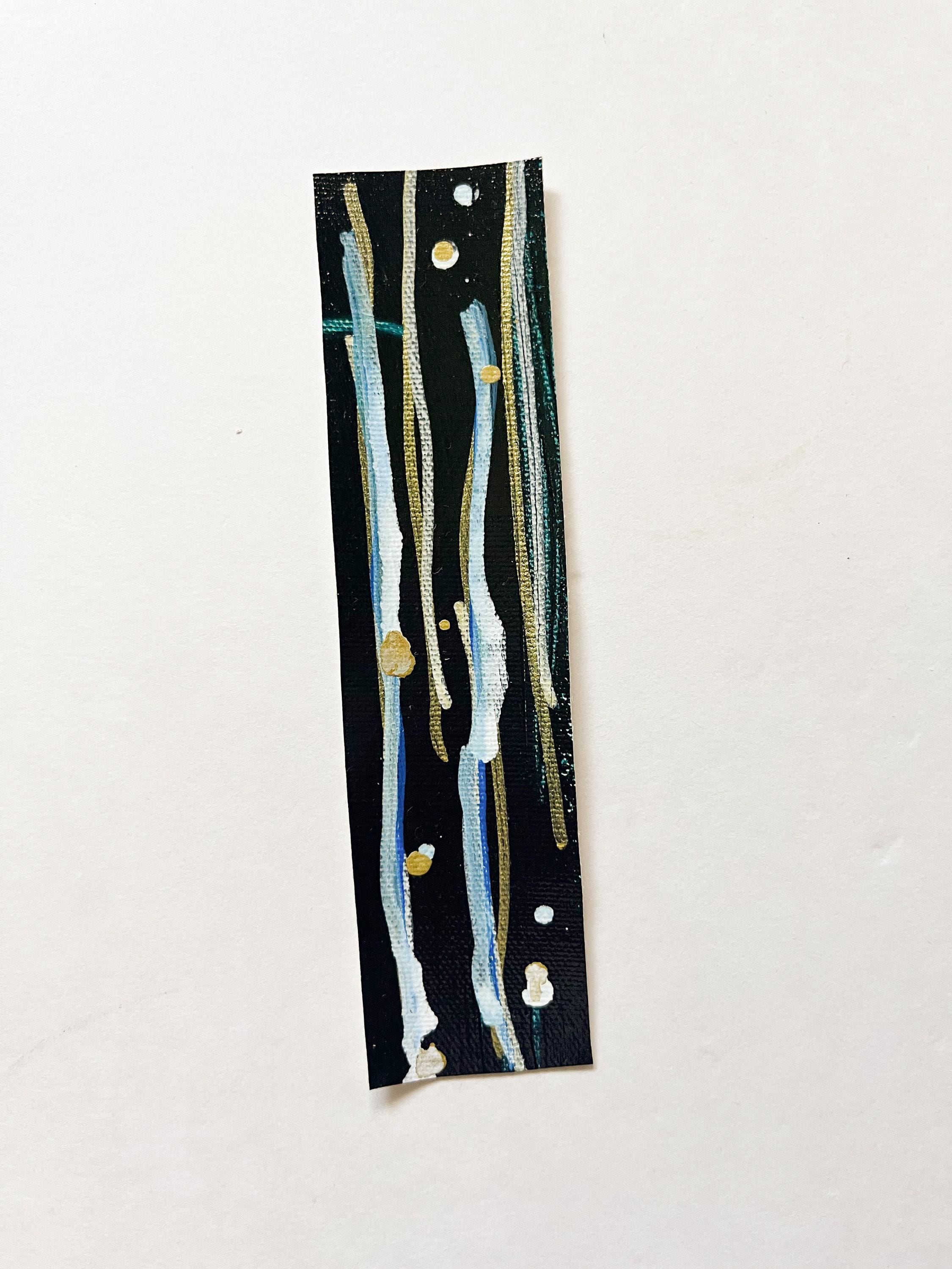 Repurposed Original Art Bookmarks - Upcycled, Artist, One of a Kind ...