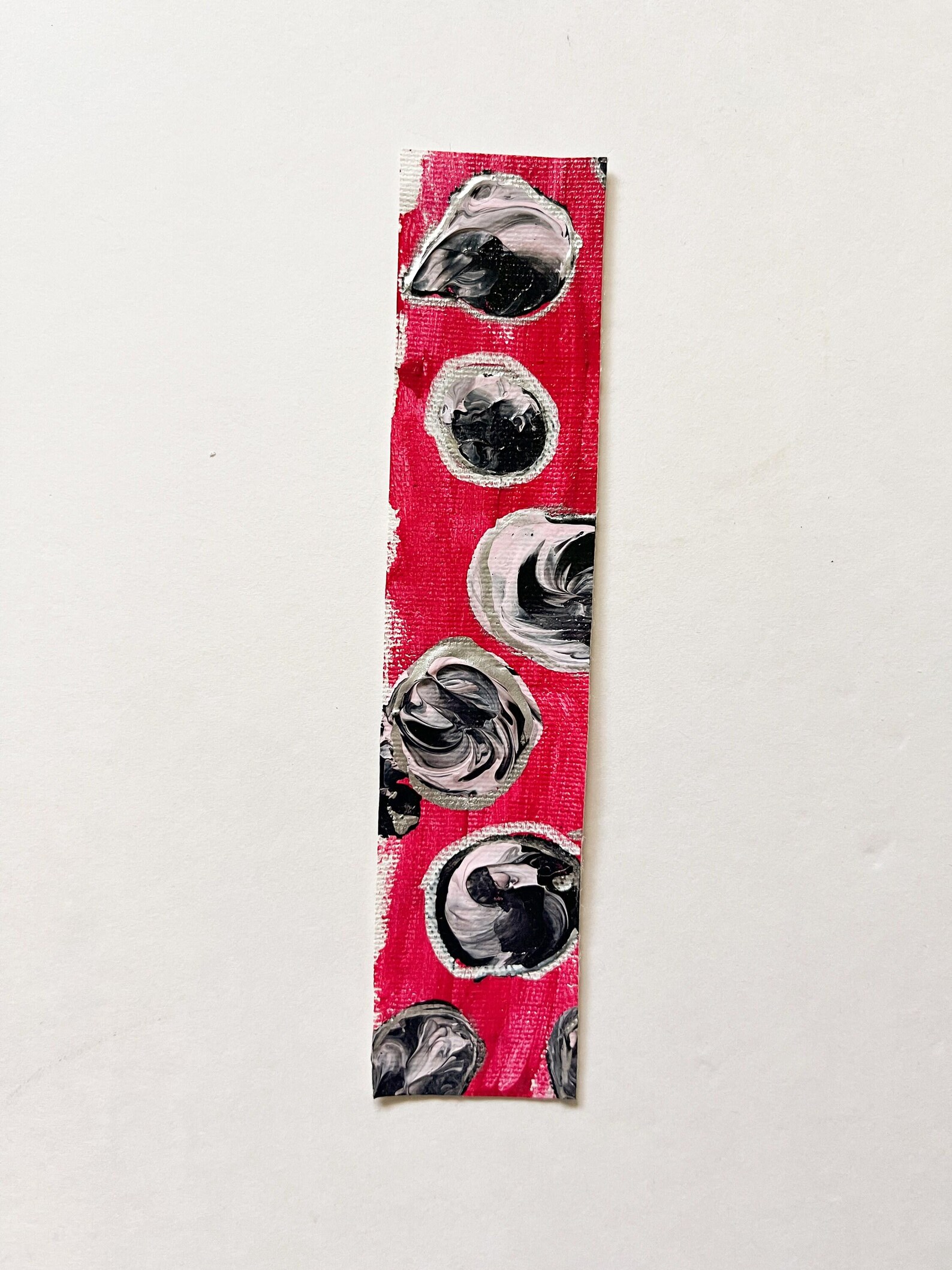 Repurposed Original Art Bookmarks - Upcycled, Artist, One of a Kind ...